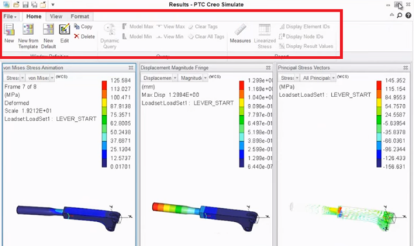 Tips & Tricks: Navigating the User Interface for Results in Creo Simulate | PTC