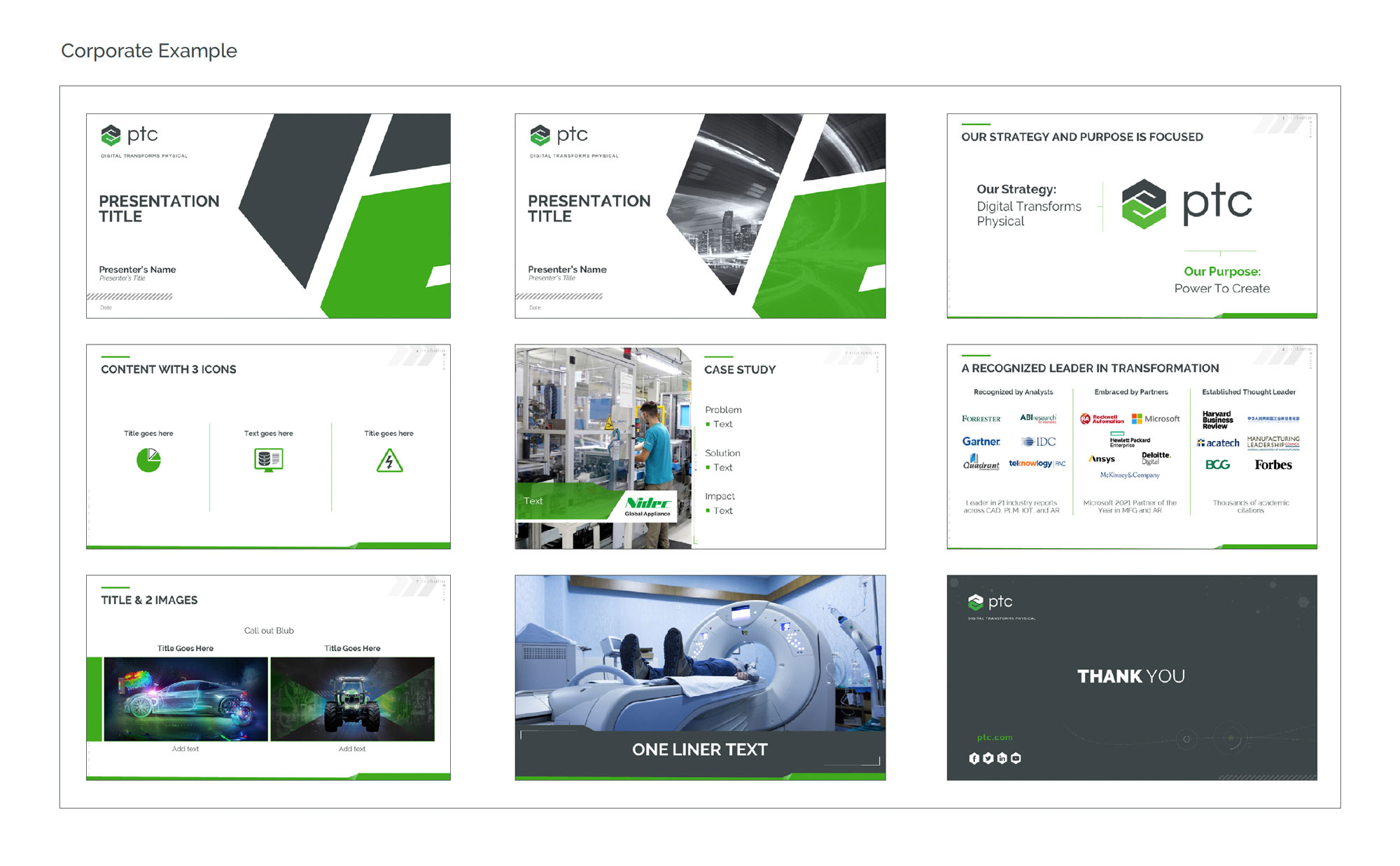 Incorrect Use of PowerPoint Presentation | Collateral & Digital Assets | Applications | PTC ...