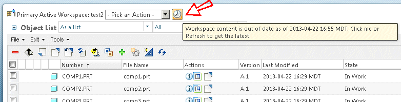 CS47173 - How often does an "Out of Date Check" occur with a Windchill