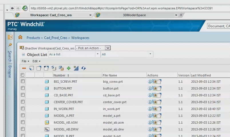 CS170096 - After activating a Workspace, CAD Documents are not ...